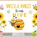 Digital Download|welcome to Our Hive|be Kind|spring Bulletin Board - Etsy