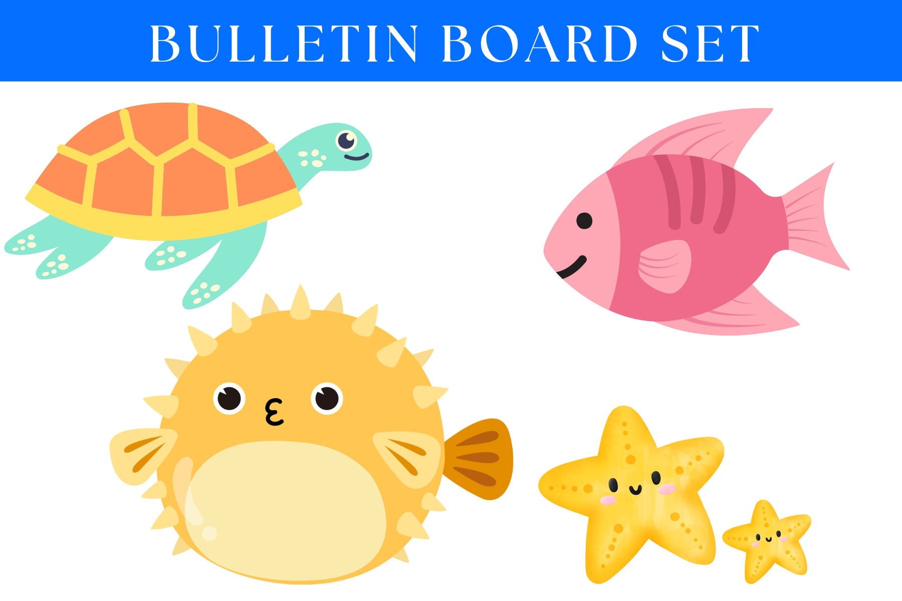 Under the Sea Bulletin Board | Ocean Classroom Decor | Sea Animals ...