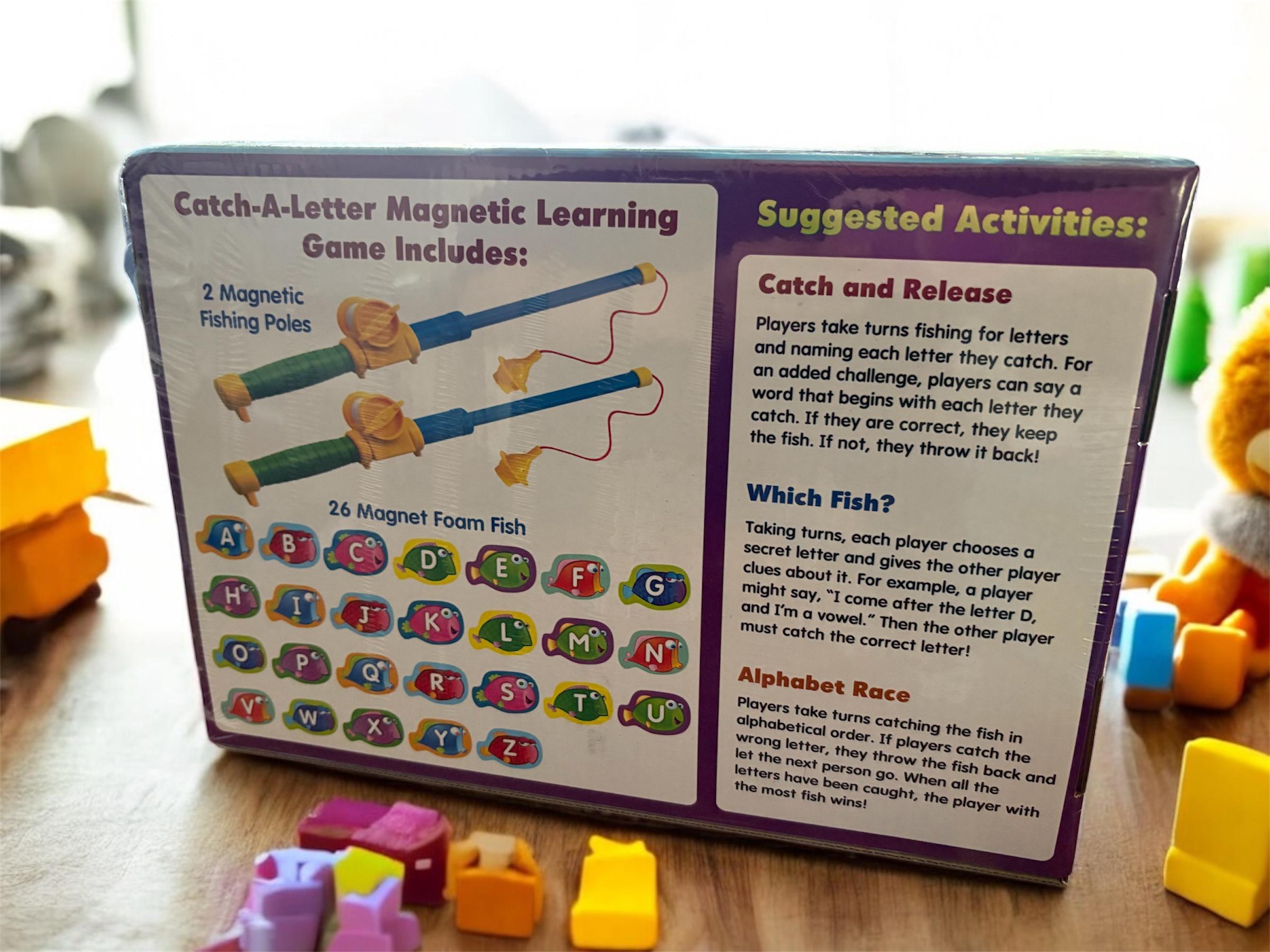 Catch a Letter Magnetic Learning Game|game|alphabet Game|learning ...