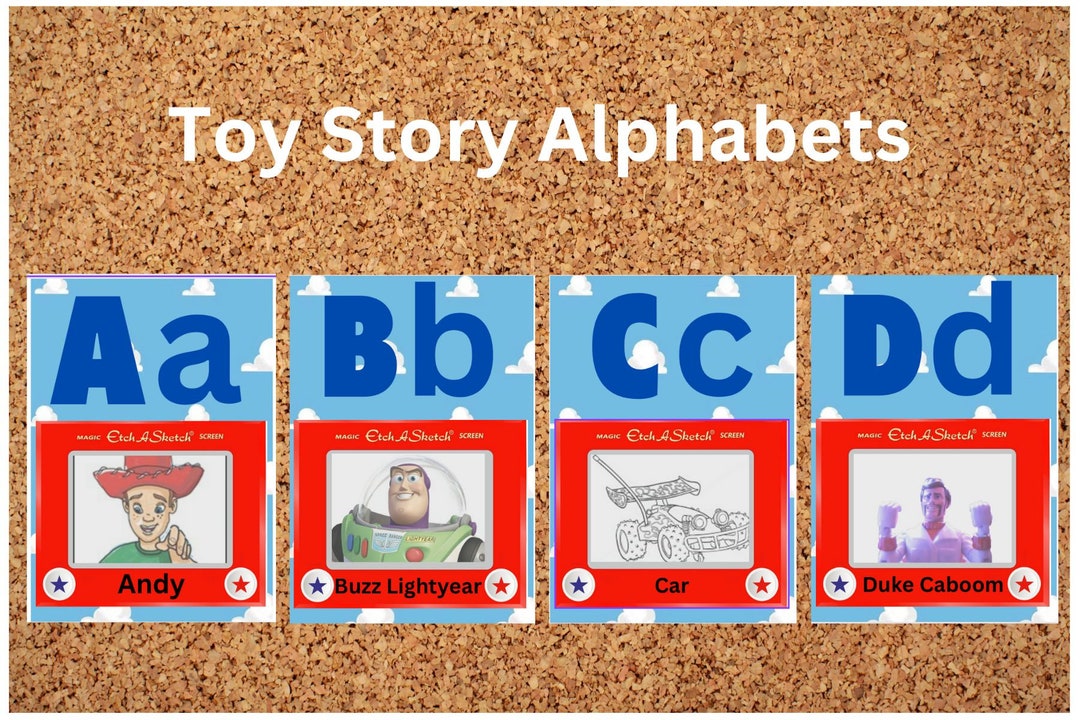 Toy Story Alphabet Letters | Disney Pixar Characters Printable ...