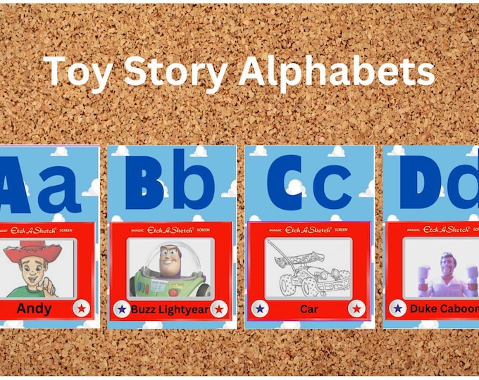 Printable Toy Story Alphabet / Instant Download/ Printable Design ...