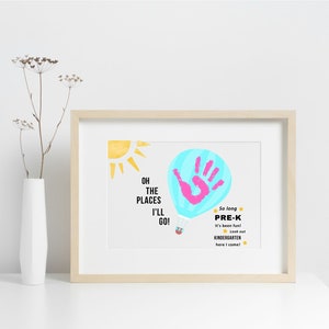 Oh the Places You'll Go Handprint Craft for Kidsdr Seuss Crafts for ...
