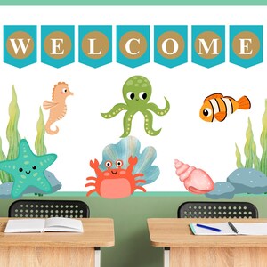 Digital Download Sea Animals Ocean Fish Nautical Theme|under the Sea ...