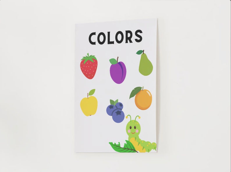 Digital Download, Hungry Caterpillar Colors - Etsy