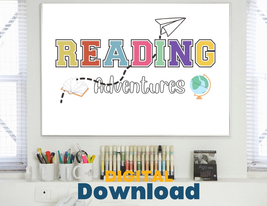 Travel Classroom Adventure Reading Bulletin Board | Reading Takes You ...