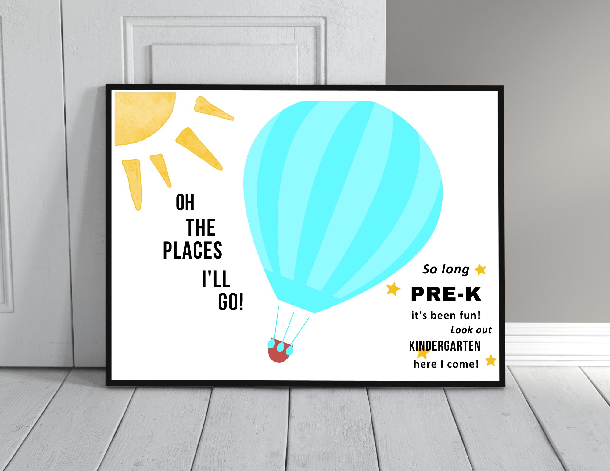 Oh the Places You'll Go Handprint Craft for Kidsdr Seuss Crafts for ...