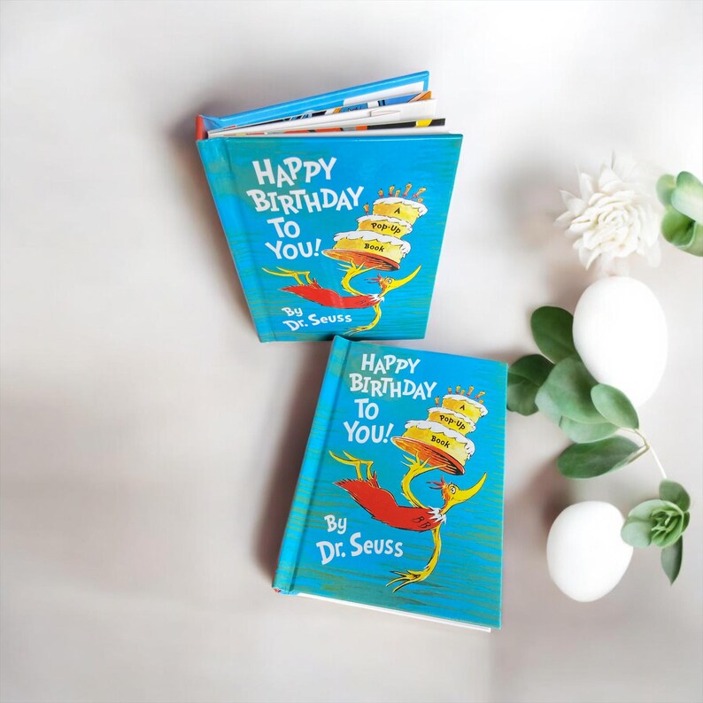 Happy Birthday to You|dr. Seuss Books|gaduation Book|pop-up Book - Etsy