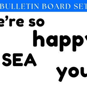 Under the Sea Bulletin Board | Ocean Classroom Decor | Sea Animals ...