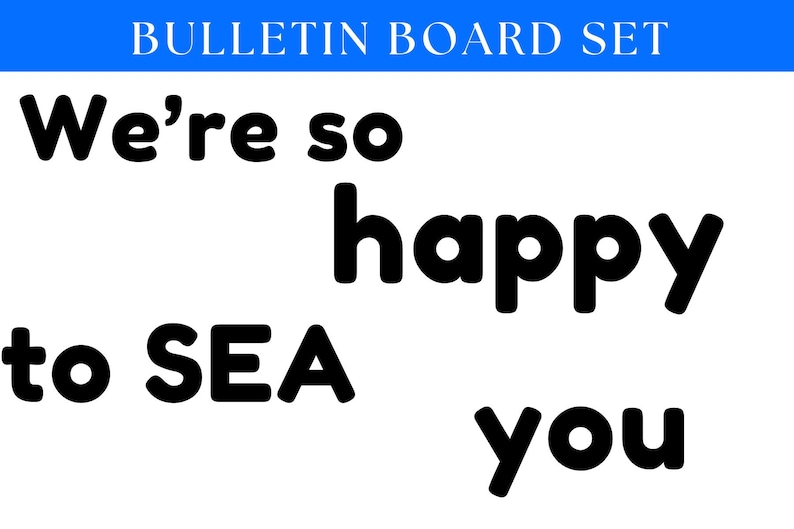 Under the Sea Bulletin Board | Ocean Classroom Decor | Sea Animals ...