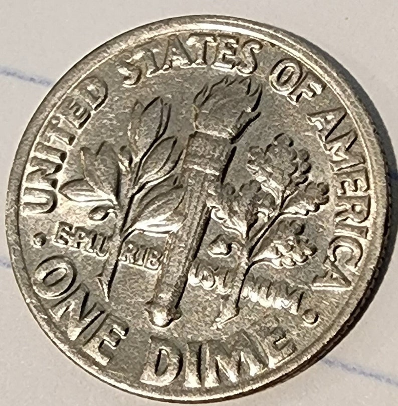 1985 D Roosevelt Dime Error Coin 10C Vintage Collectible Coin - Etsy