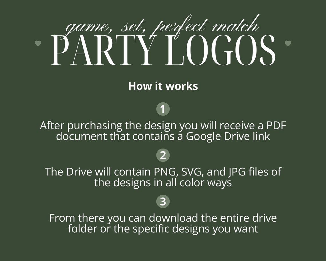 Tennis Bachelorette Logo | Perfect Match Theme - Etsy