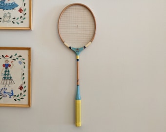 Antique Badminton Racket - Etsy