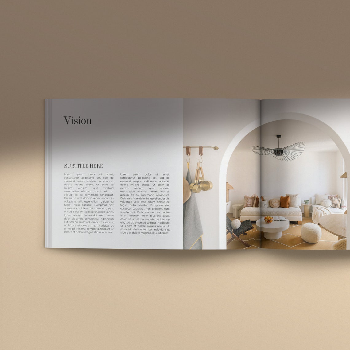 Interior Designer Portfolio Template, Interior Design Catalogue ...