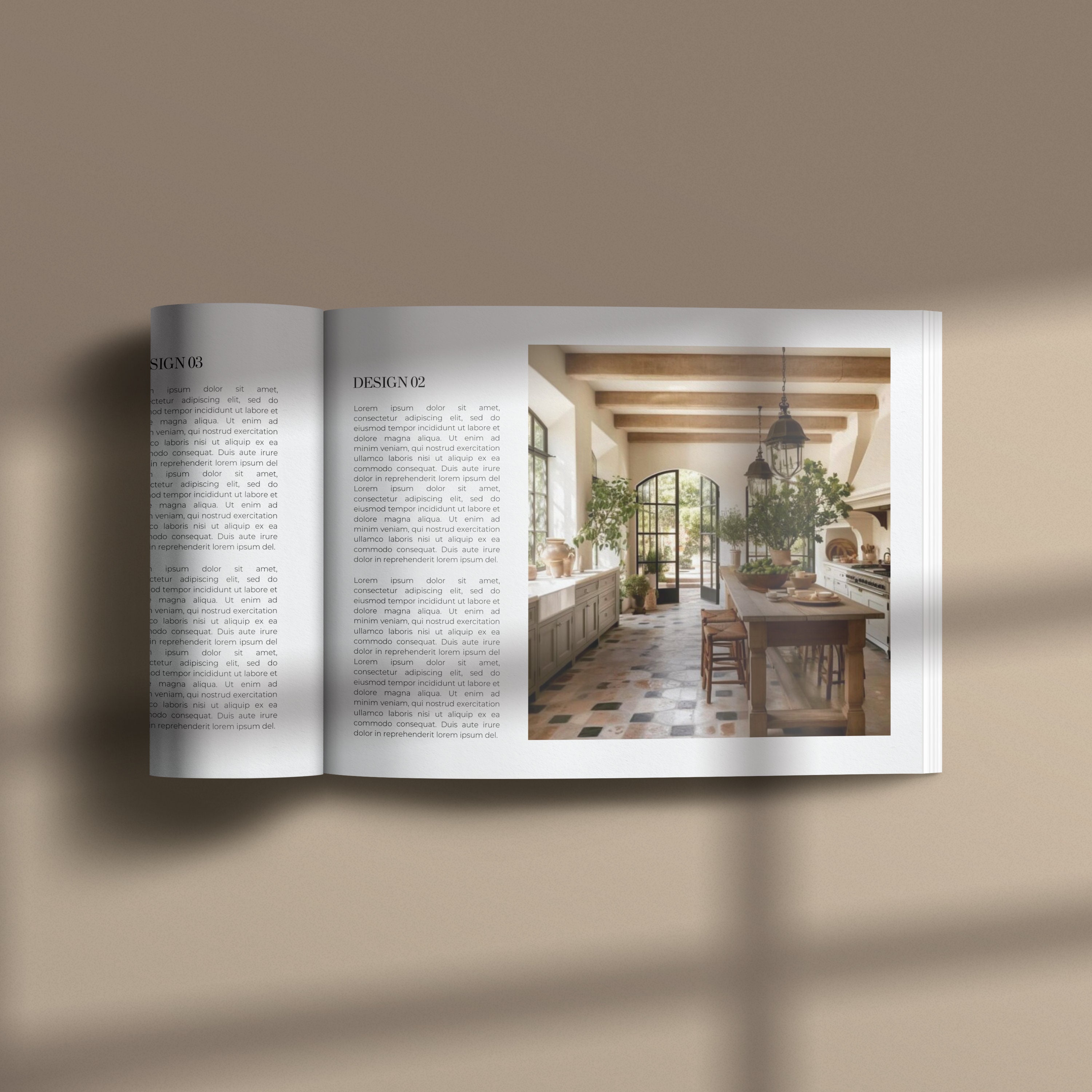 Interior Designer Portfolio Template, Interior Design Catalogue ...