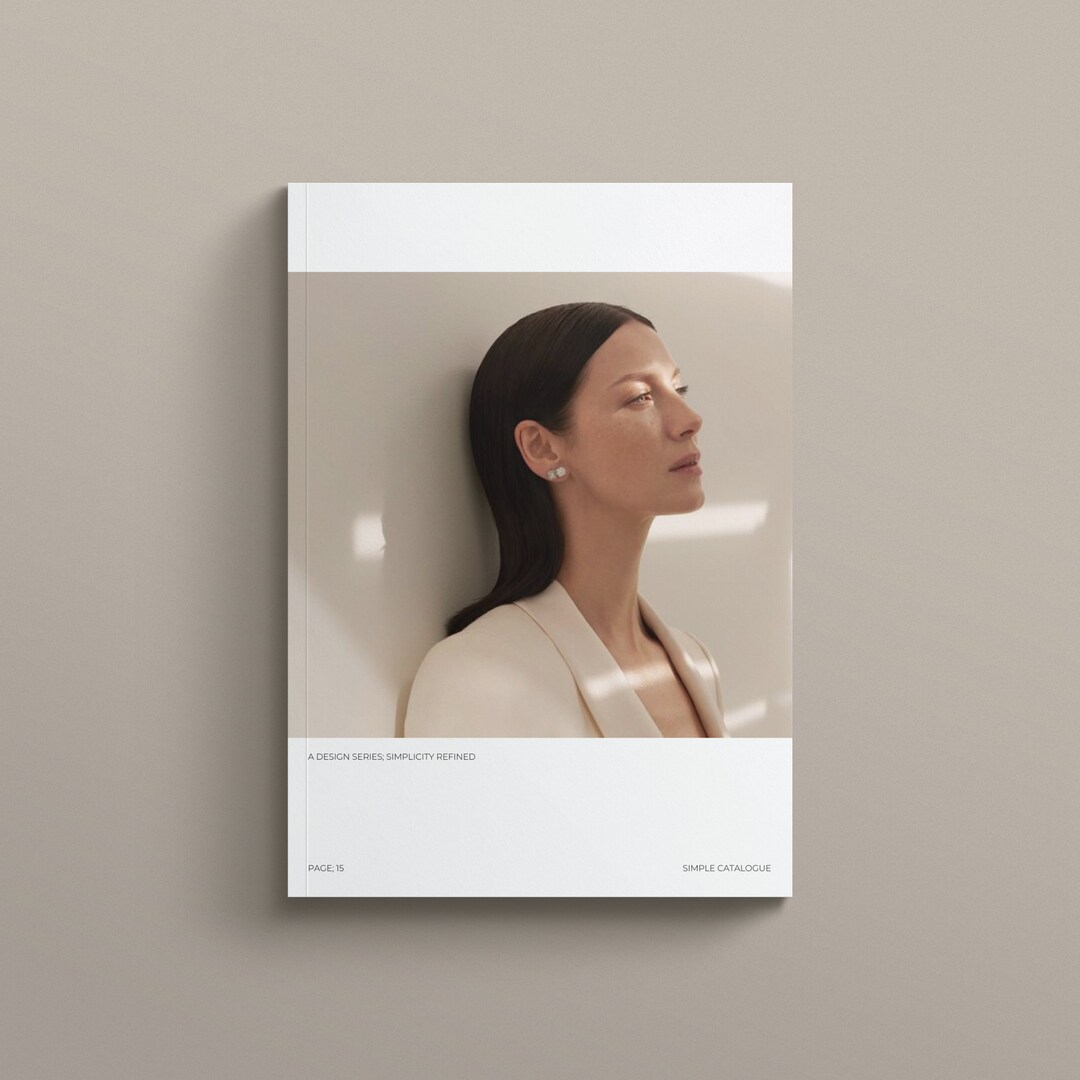 Ivory Magazine Template, Digital Ebook Template, Magazine Template ...