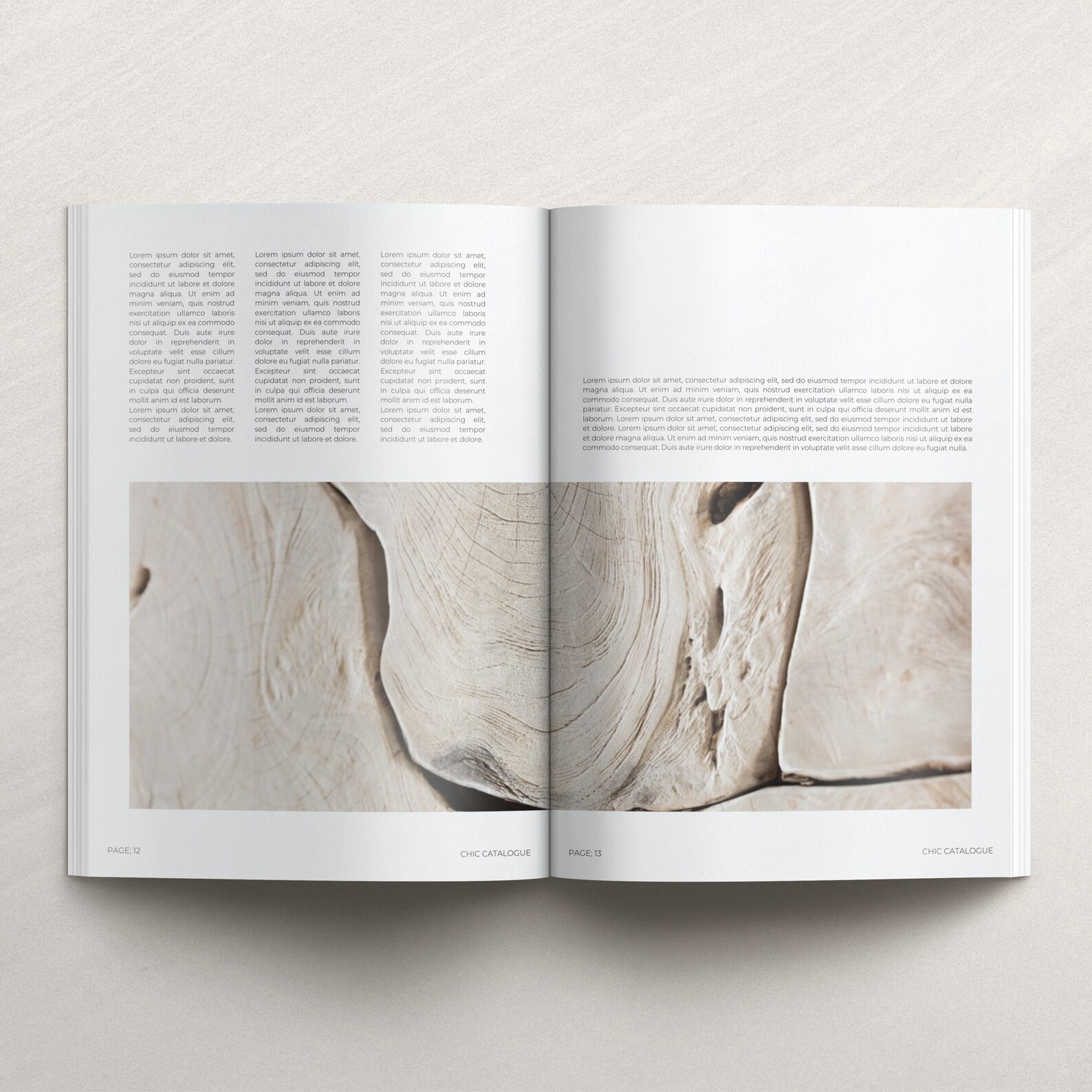 Ivory Magazine Template, Digital Ebook Template, Magazine Template ...