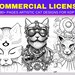 Mega Coloring Bundle of Coloring Pages for KDP Comercial License or ...