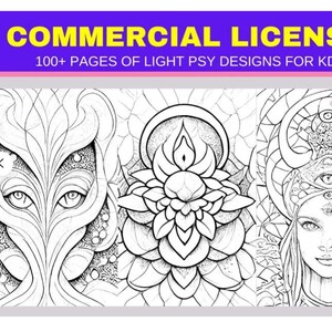 Mega Coloring Bundle of Coloring Pages for KDP Comercial License or ...