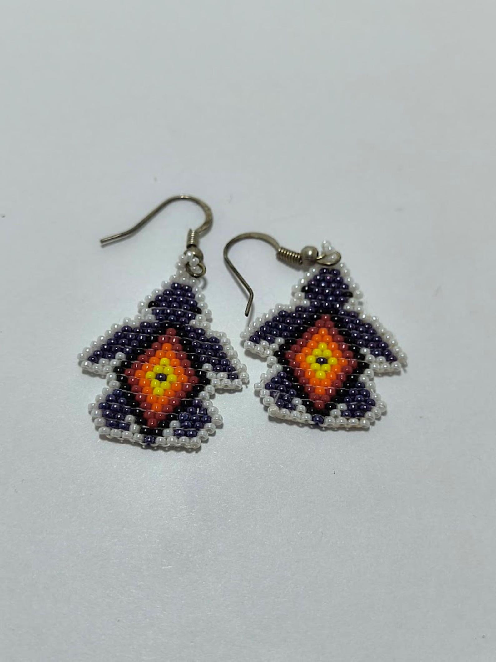 Native American Beaded Turtle Earrings - Etsy