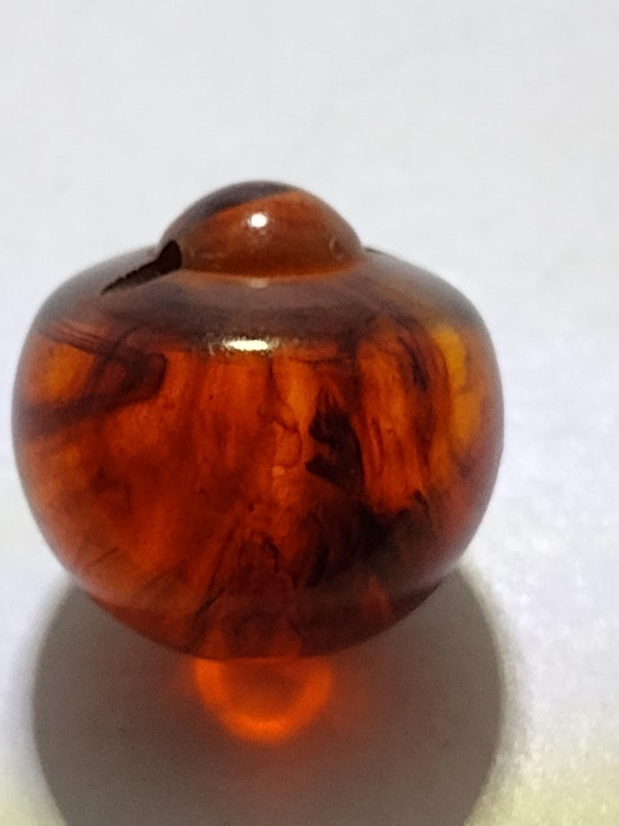 Vintage Root Beer Glass Ball Button - Etsy