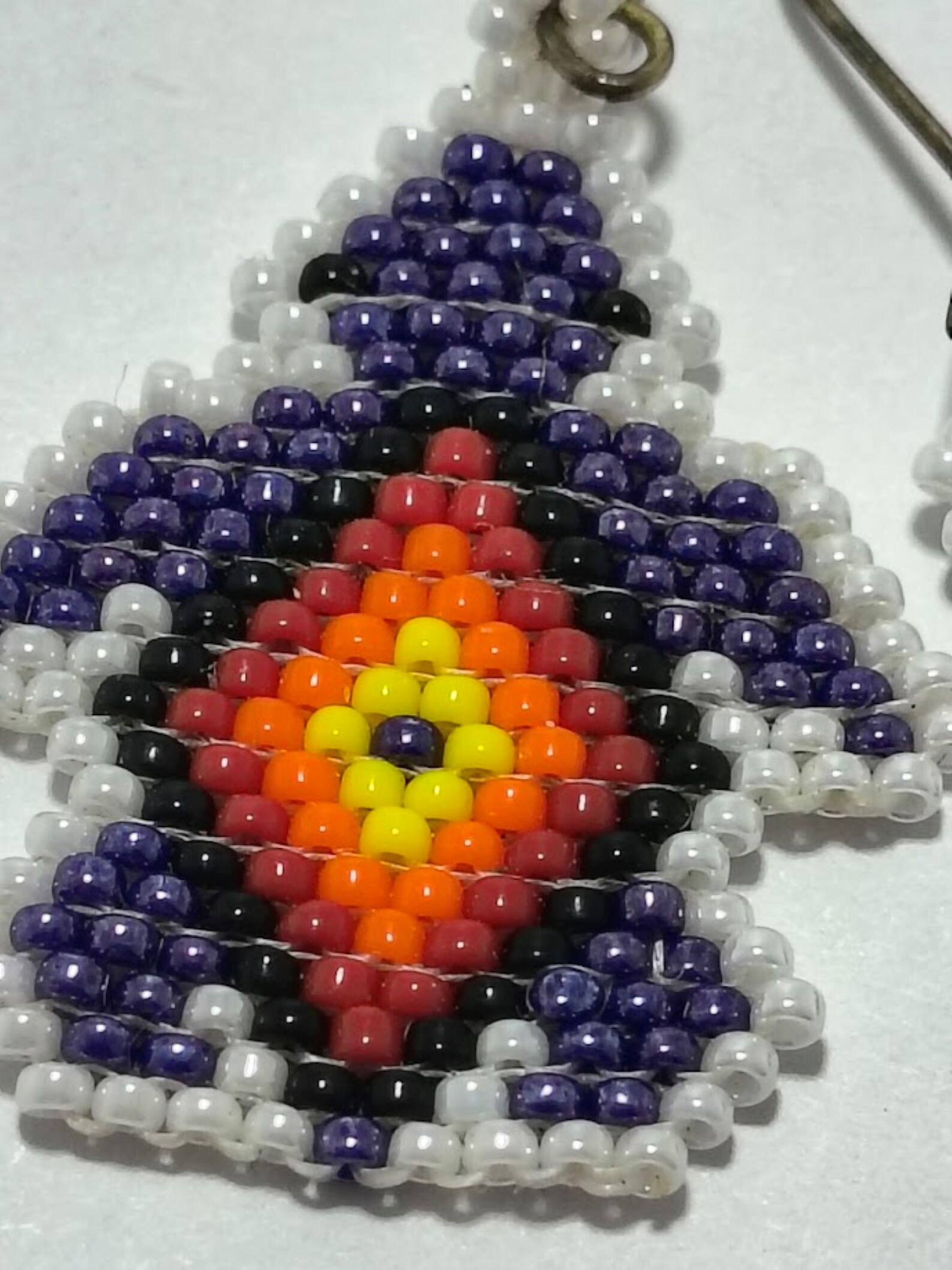 Native American Beaded Turtle Earrings - Etsy