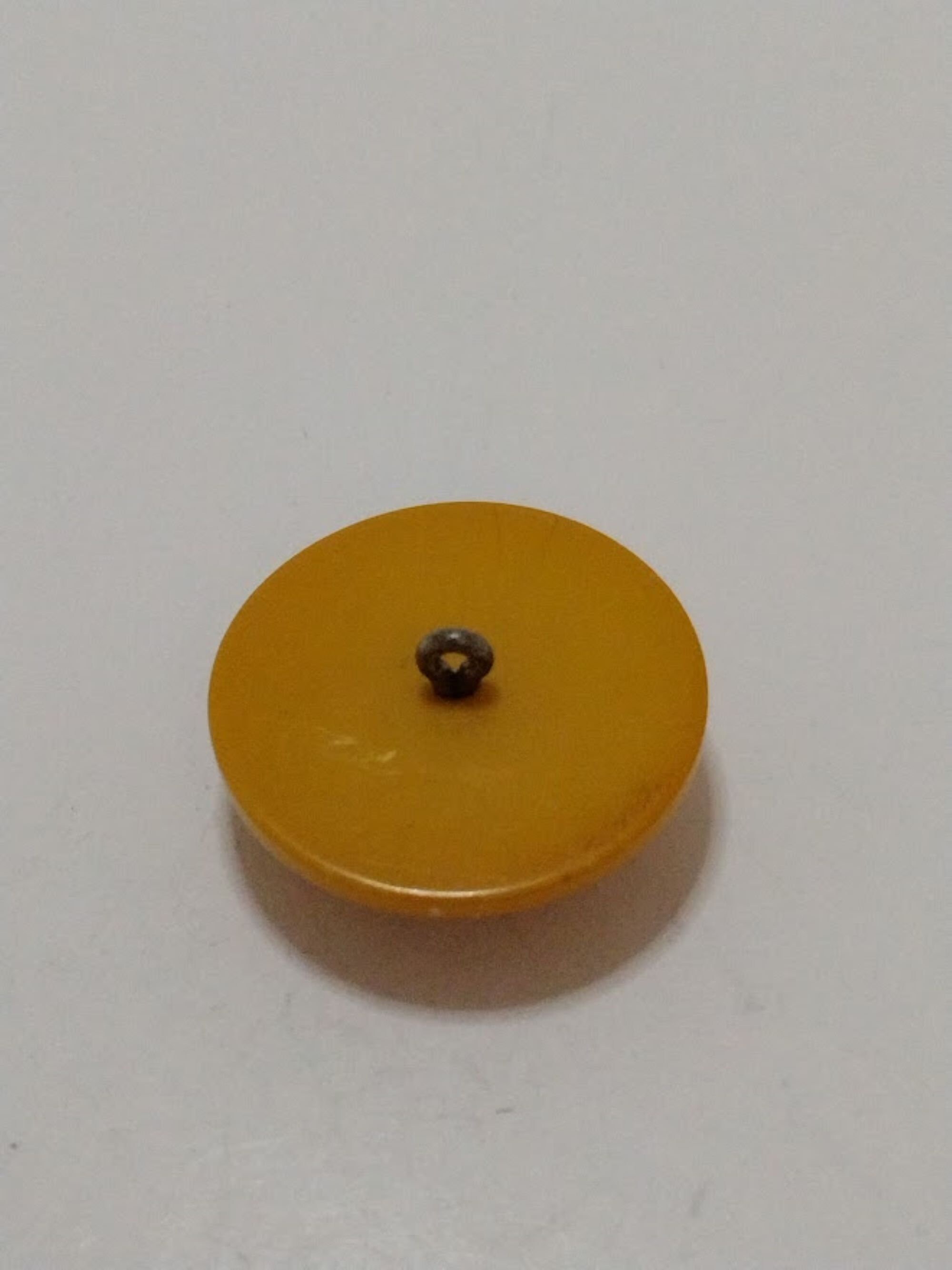 Vintage Butterscotch Bakelite Button - Etsy