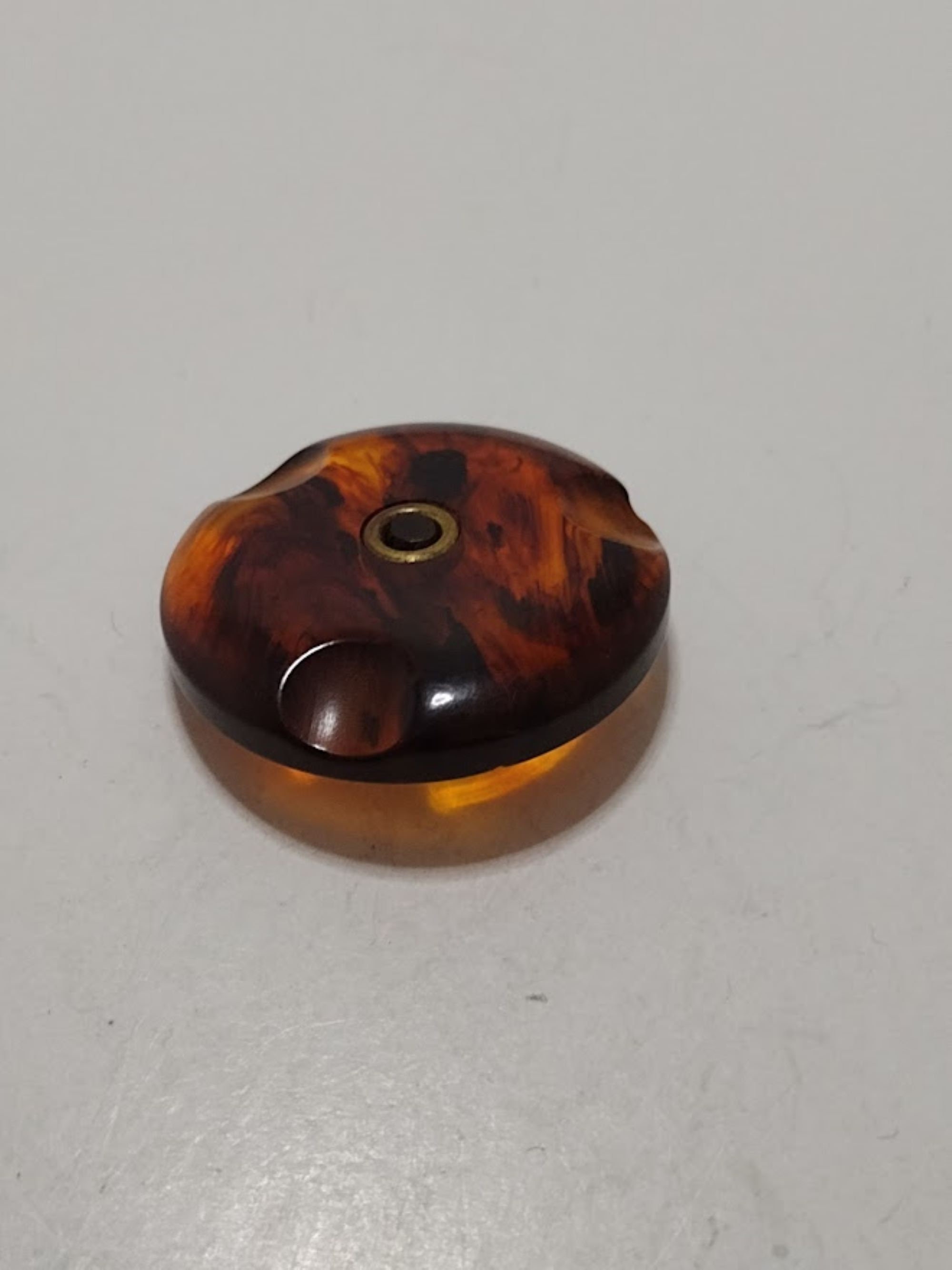 Vintage Tortise Shell Bakelite Button - Etsy