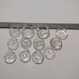 Lot of Vintage Glass Cup Buttons - Etsy