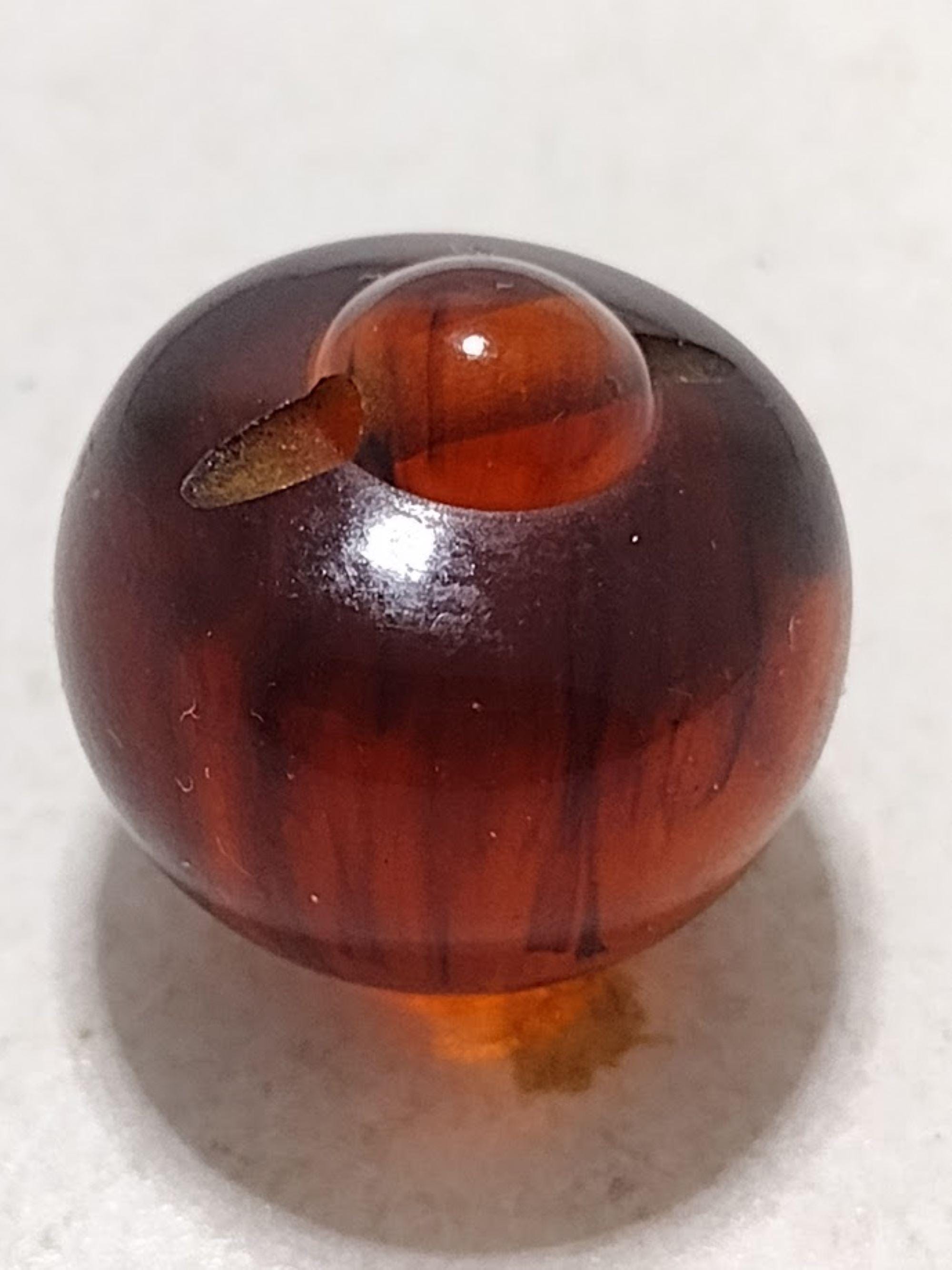 Vintage Root Beer Glass Ball Button - Etsy