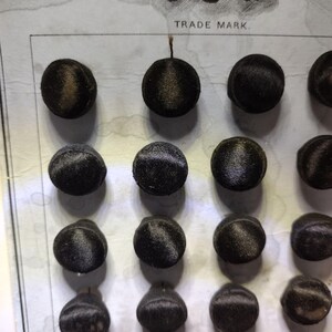 Vintage Black Fabric Buttons - Etsy