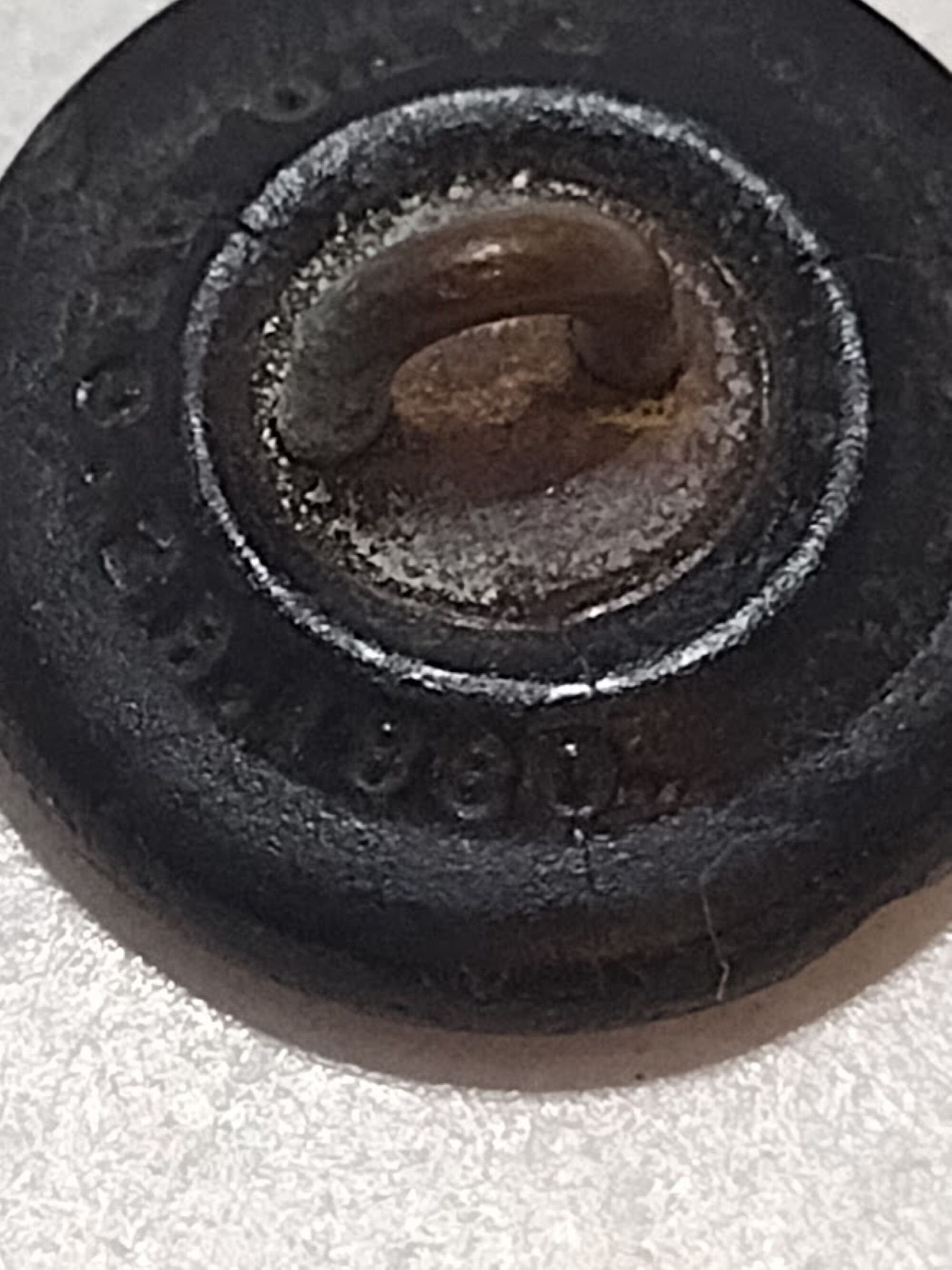 Antique Deknatel 1880 Black Glass Button - Etsy