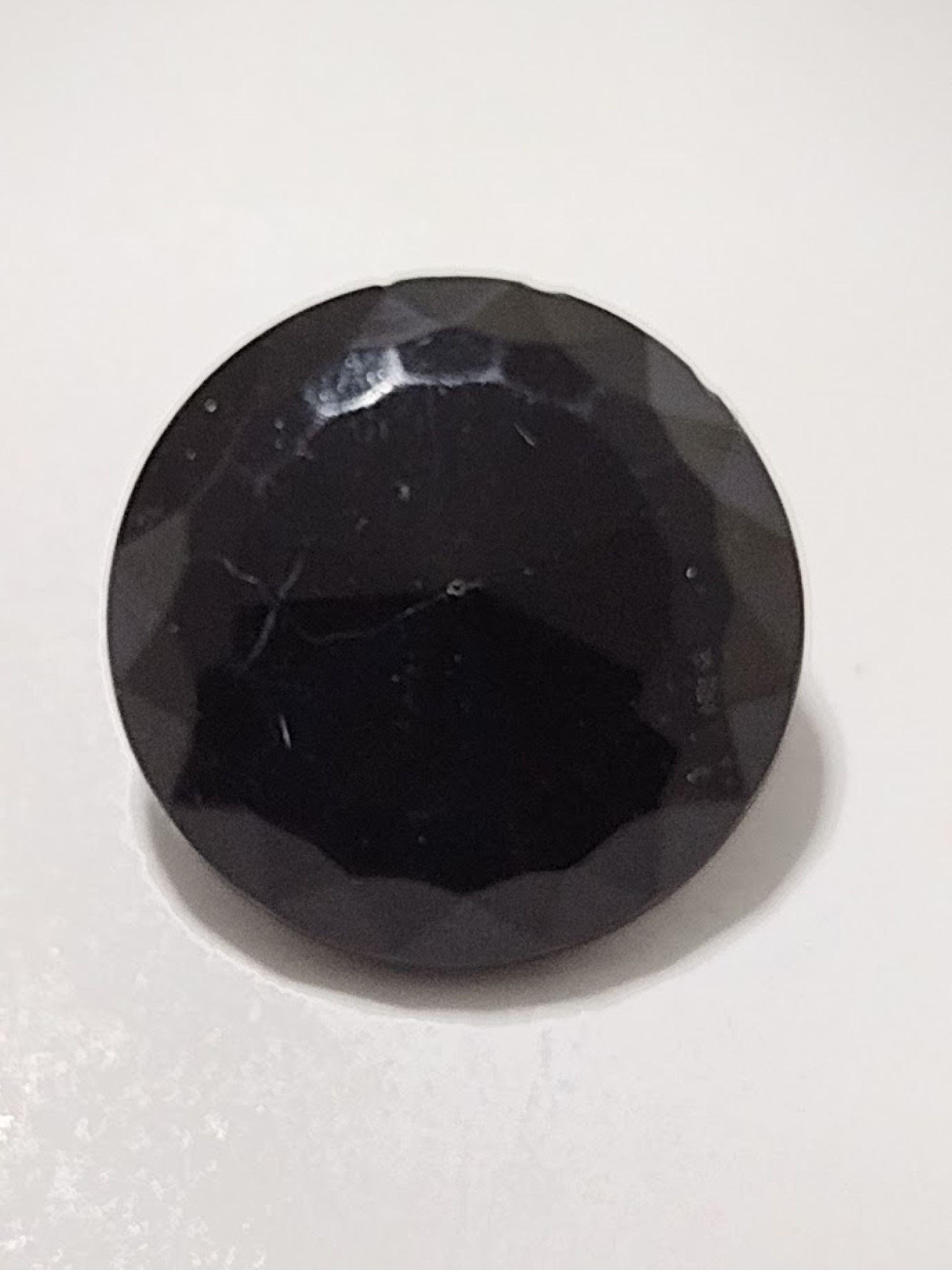 Vintage Black Cut Glass Buttons Sold in Groups of 3 - Etsy