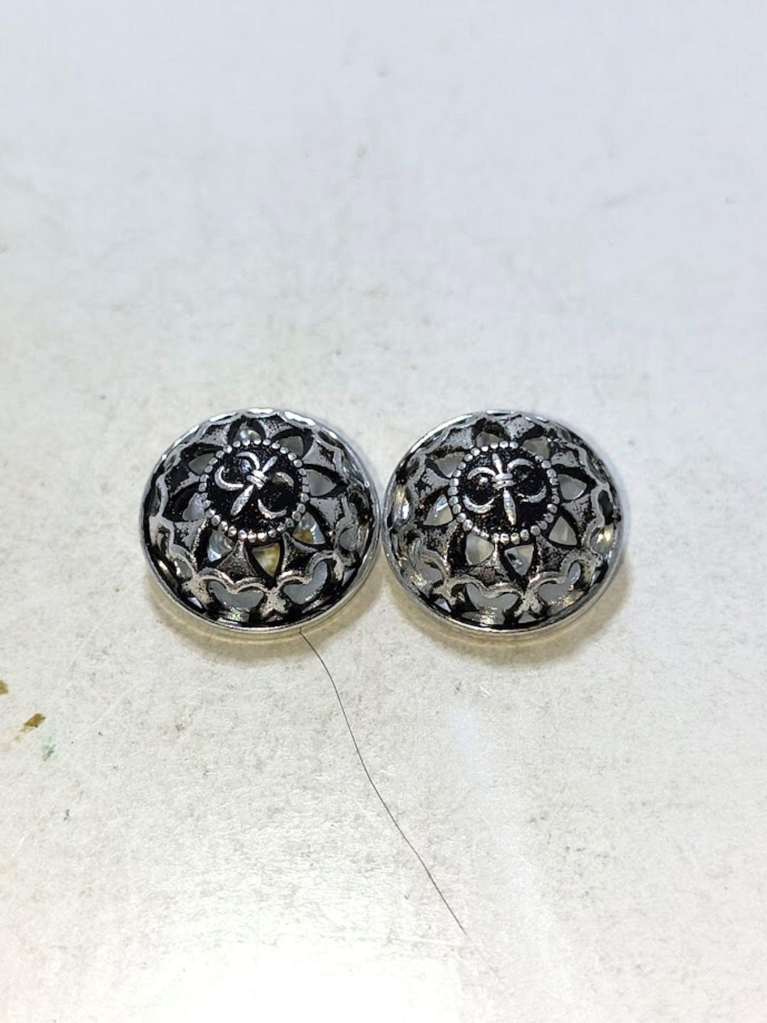 Vintage Cricket Cage Metal Buttons - Etsy