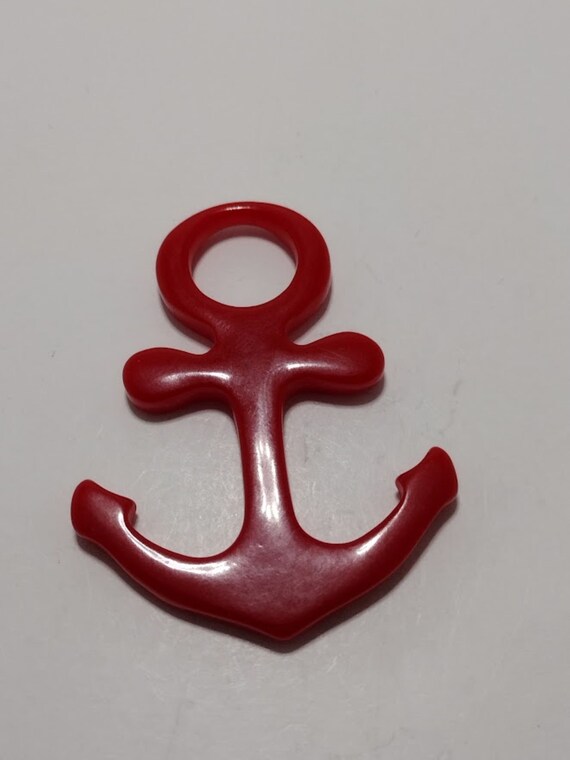 darling vintage red anchor - Gem