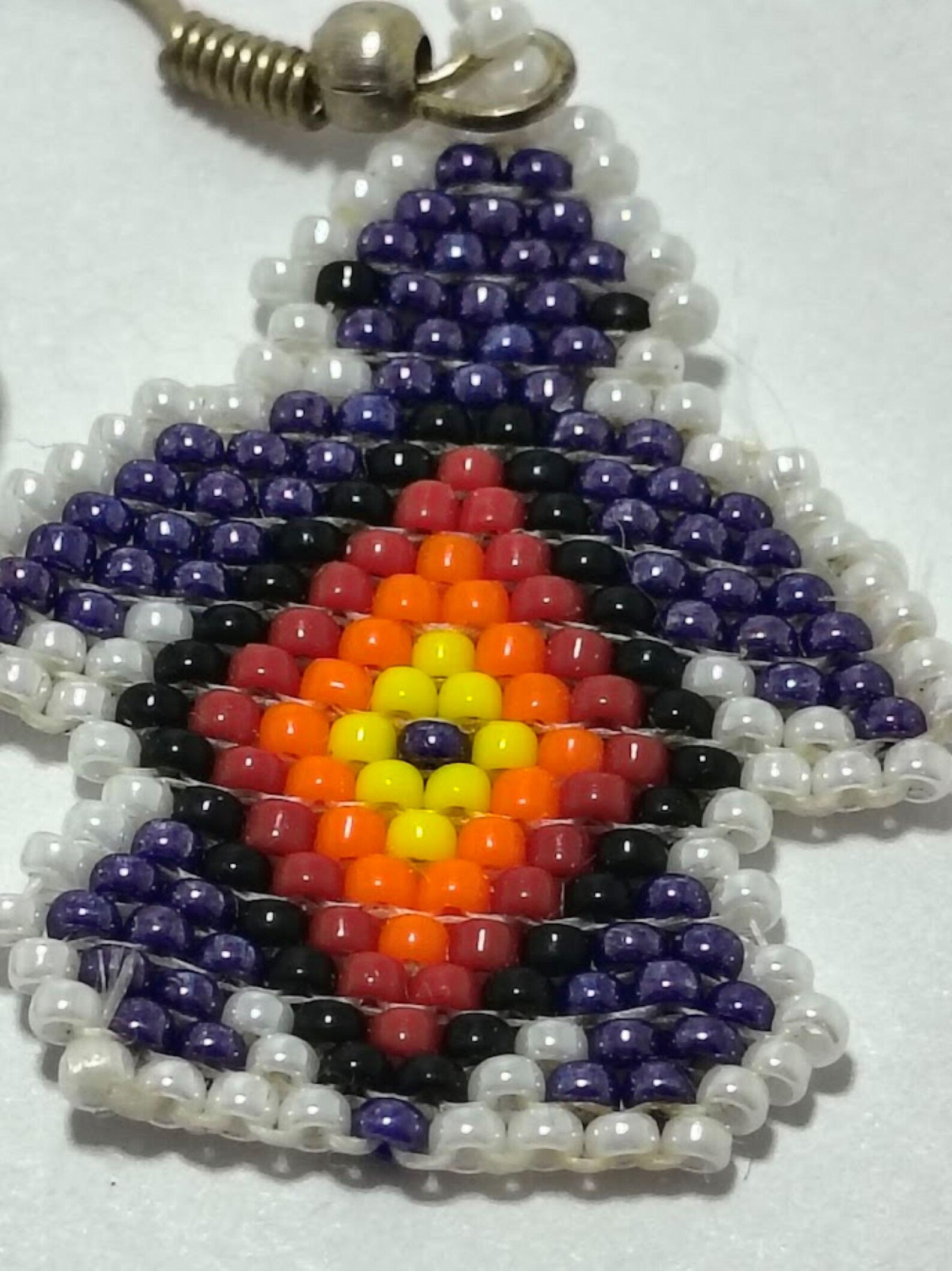 Native American Beaded Turtle Earrings - Etsy