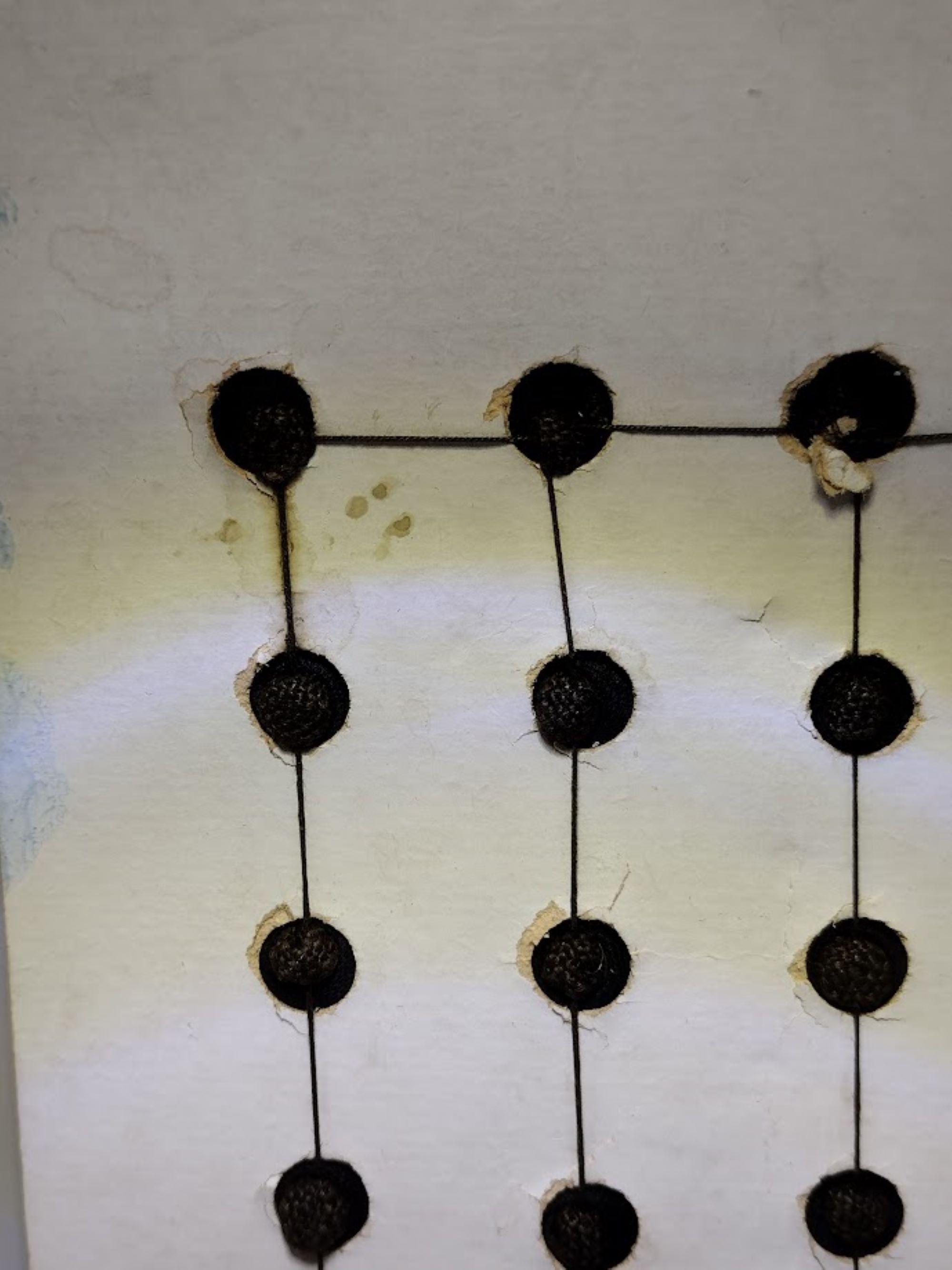 Vintage Black Fabric Buttons - Etsy