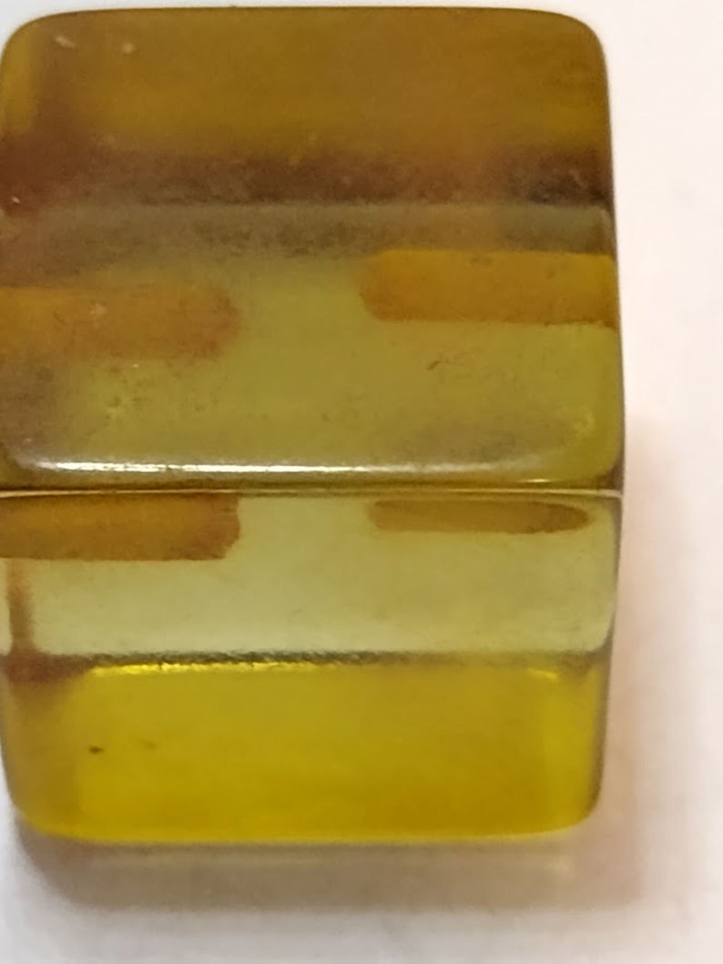 Vintage Apple Juice Bakelite Cube - Etsy