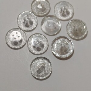 Lot of Vintage Glass Cup Buttons - Etsy