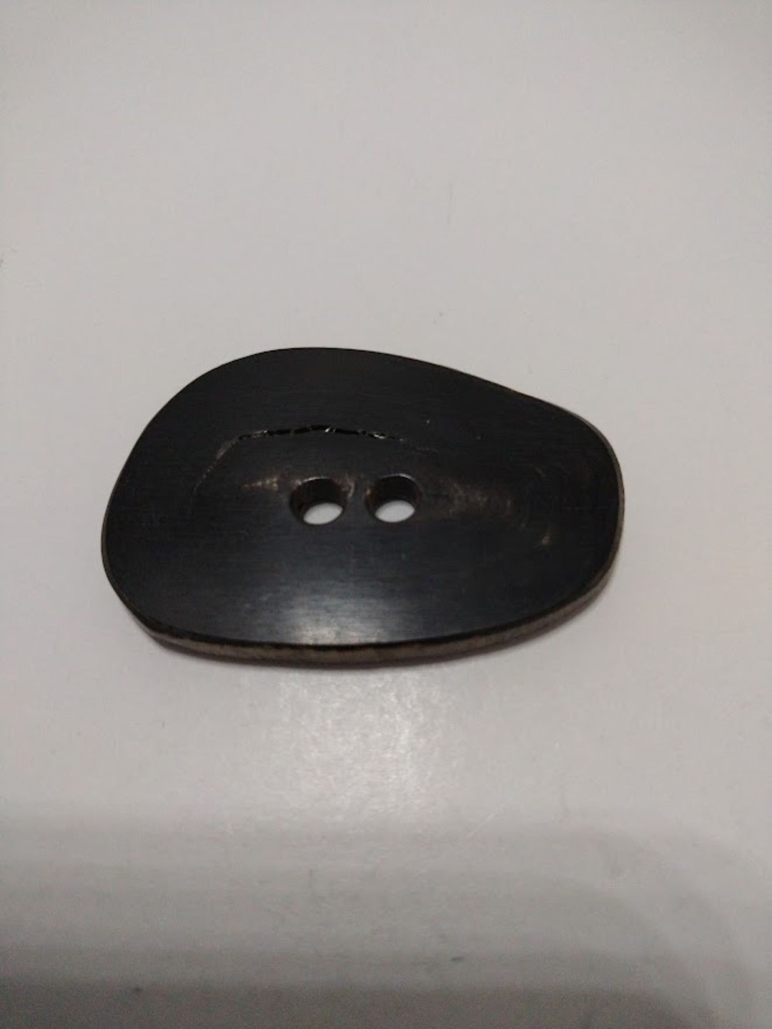 Vintage Horn Button - Etsy