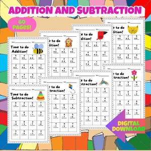 Math Adventure: Basics of Addition and Subtraction for Preschoolers ...