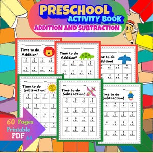 Math Adventure: Basics of Addition and Subtraction for Preschoolers ...