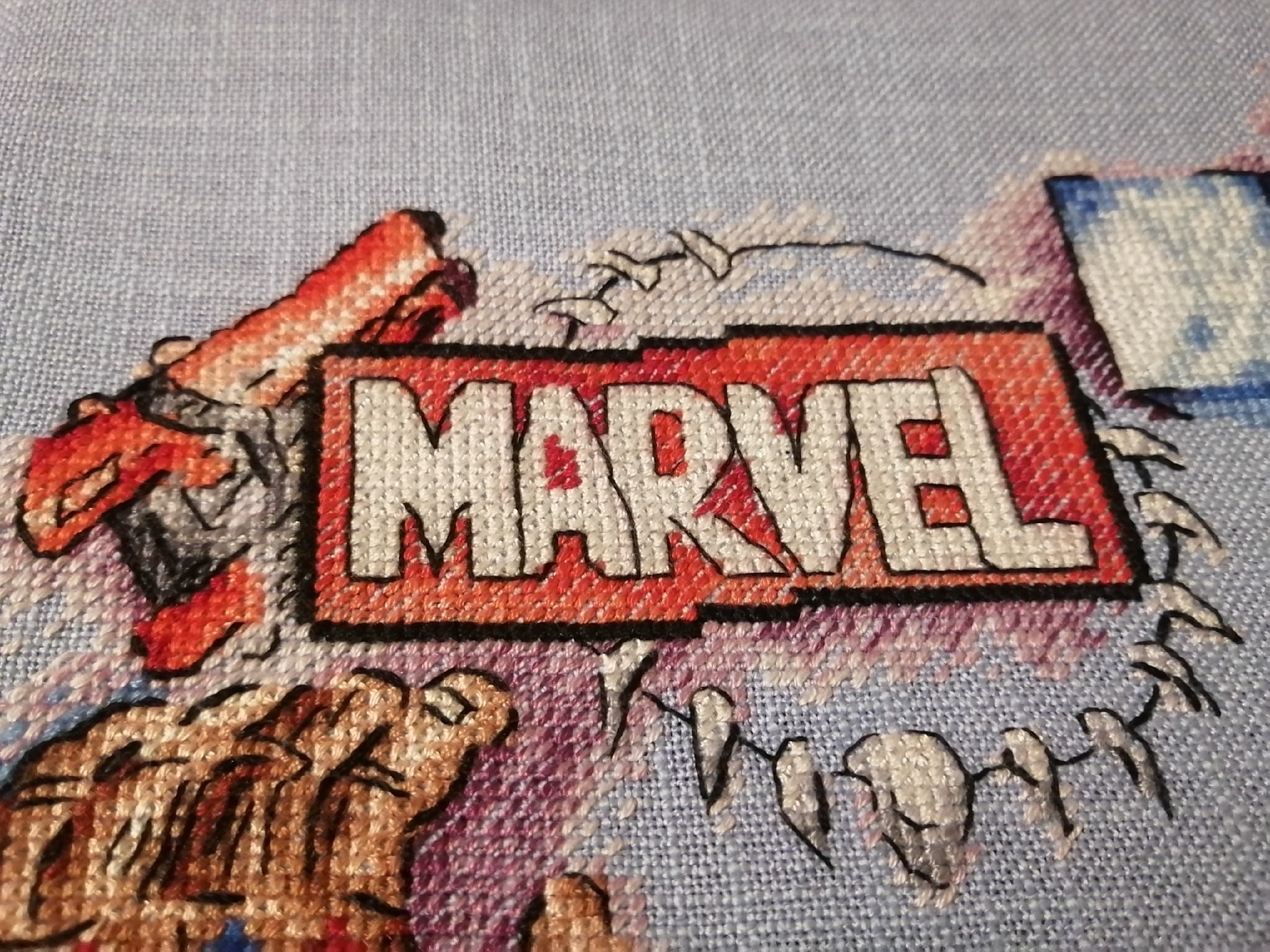 Superhero Wreath Digital Cross Stitch Pattern DMC Chart - Etsy