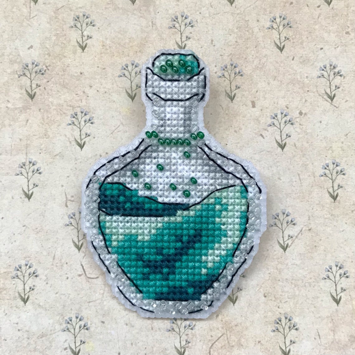 Witch Potions Set 4 Charts Digital Cross Stitch Pattern DMC - Etsy