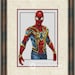 The Superhero Digital Cross Stitch Pattern DMC Chart Embroidery Instant ...