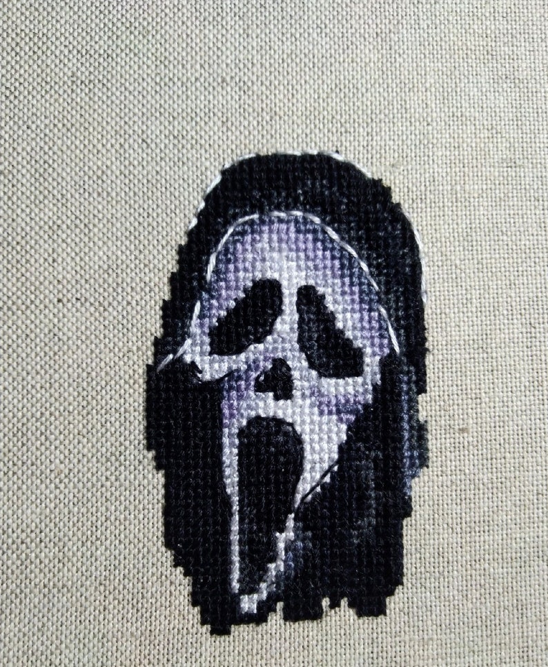 Mini Scream 1 Chart Digital Cross Stitch Pattern DMC Chart Embroidery ...