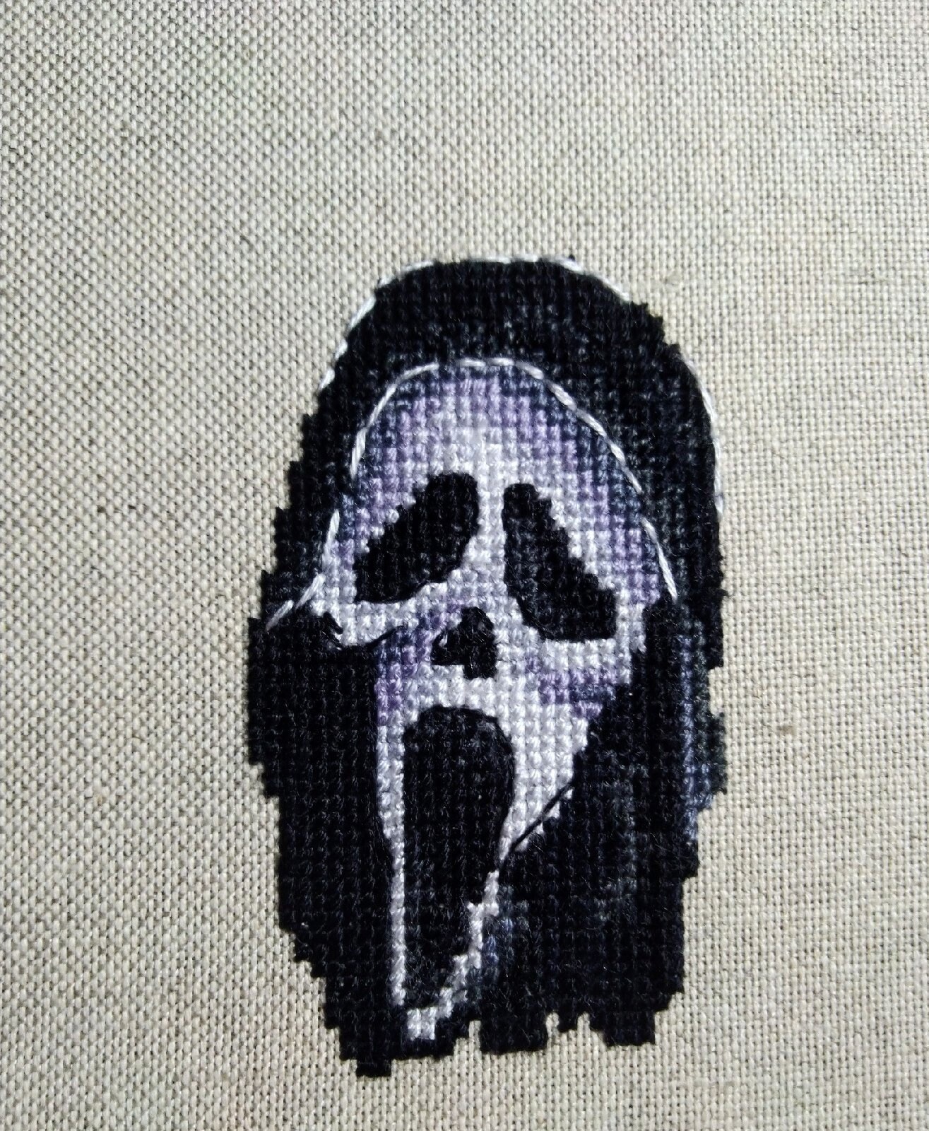Mini Scream 1 Chart Digital Cross Stitch Pattern DMC Chart Embroidery ...