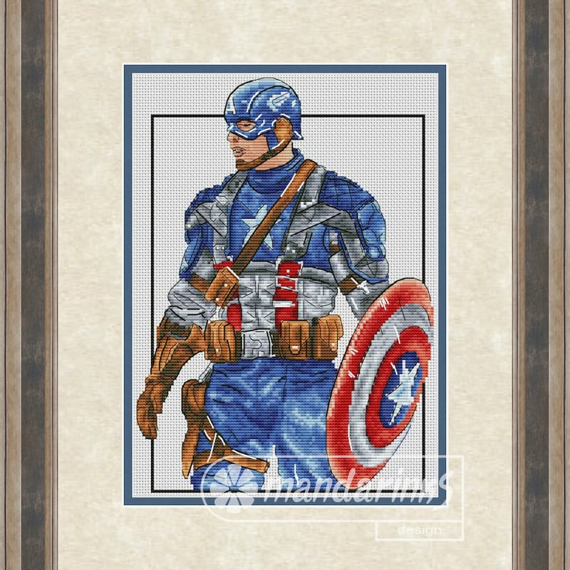 Soldier Cross Stitch - Etsy