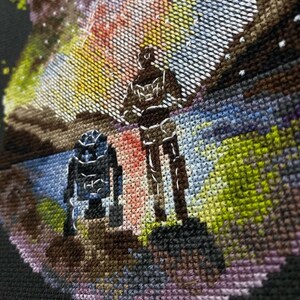 Grogu Digital Cross Stitch Pattern DMC Chart Embroidery Instant ...