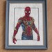 The Superhero Digital Cross Stitch Pattern DMC Chart Embroidery Instant ...