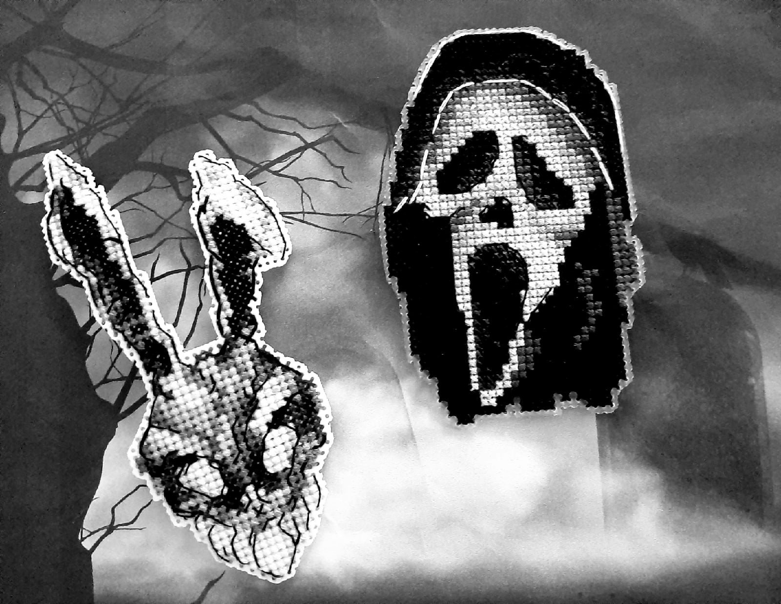 Mini Scream 1 Chart Digital Cross Stitch Pattern DMC Chart Embroidery ...